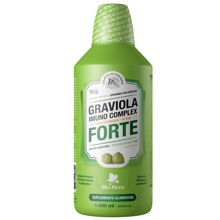 Graviola Imuno Complex Forte 1L - Bio-Hera | Enetural.com