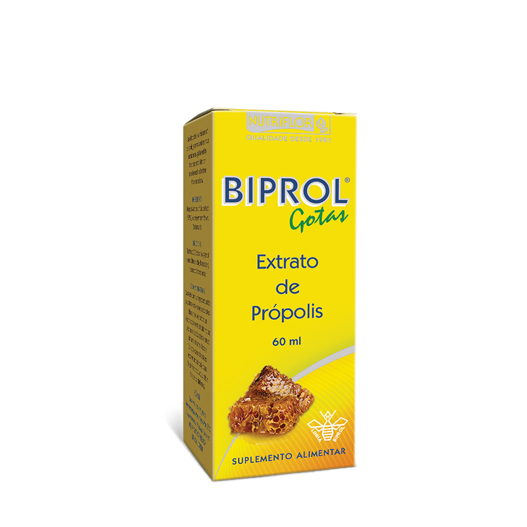 Nutriflor Biprol - Extrato Puro De Própolis 60 Ml. | Enetural.com