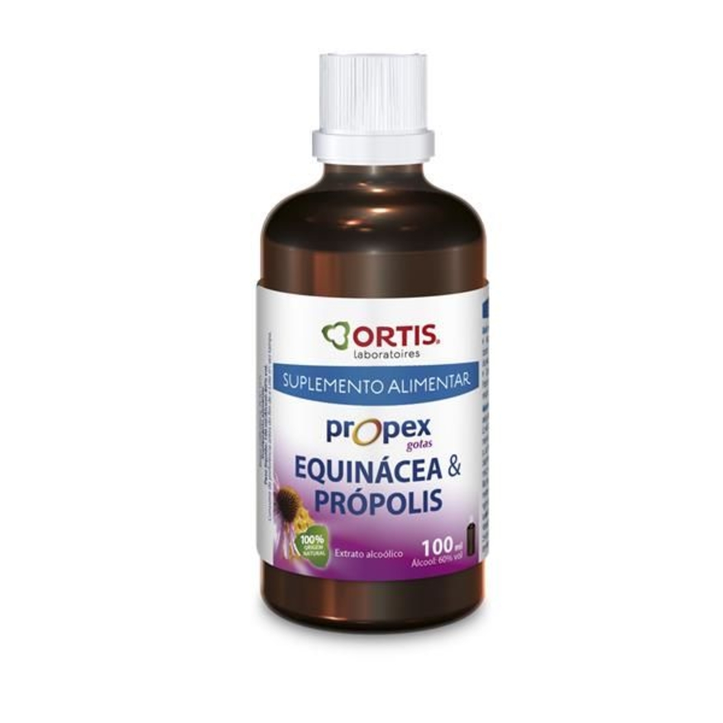 Ortis Propex Equinácea e Própolis Gotas 100ml | Enetural.com