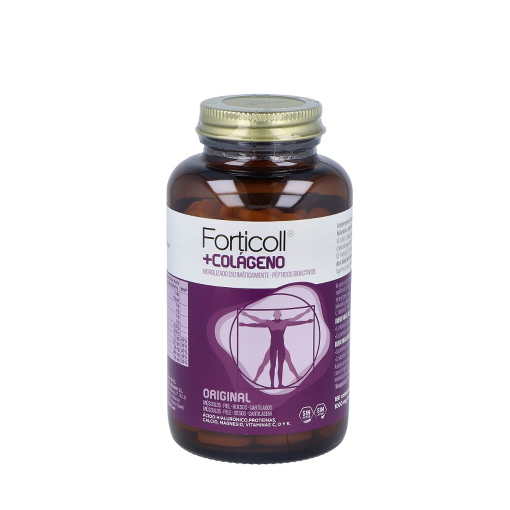 Colagénio Bioactivado Forticoll 180 Comprimidos | Enetural.com