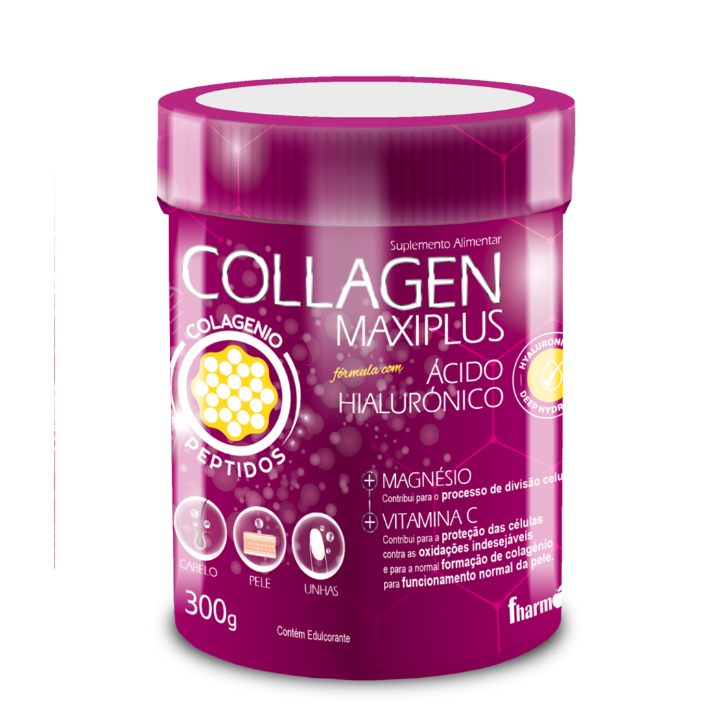 Collagen Maxi Plus + Ácido Hialurónico 300g - Fharmonat | Enetural.com