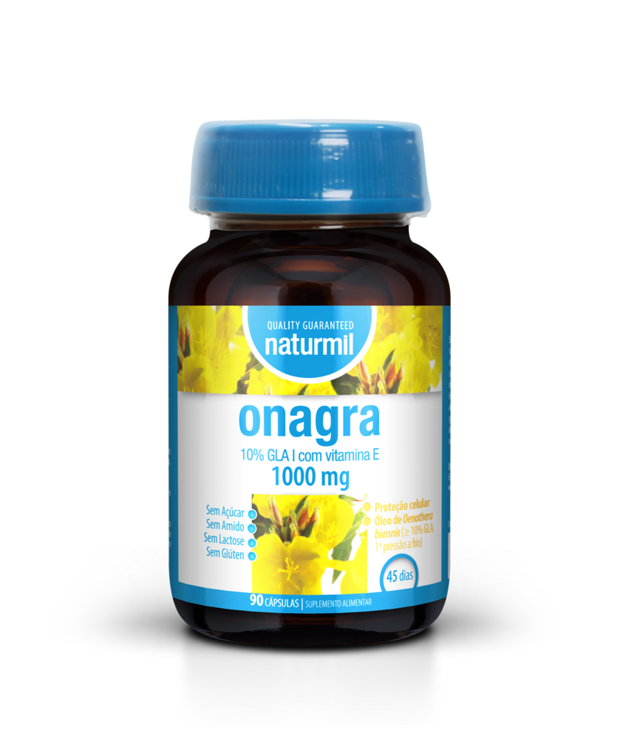 Naturmil - Onagra 1000mg 90 cápsulas | Enetural.com