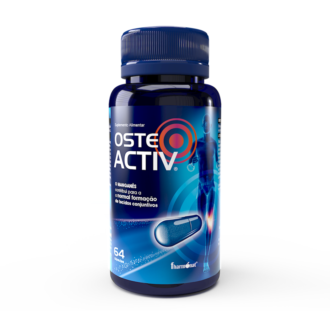 Osteo Activ 64 cápsulas - Fharmonat | Enetural.com