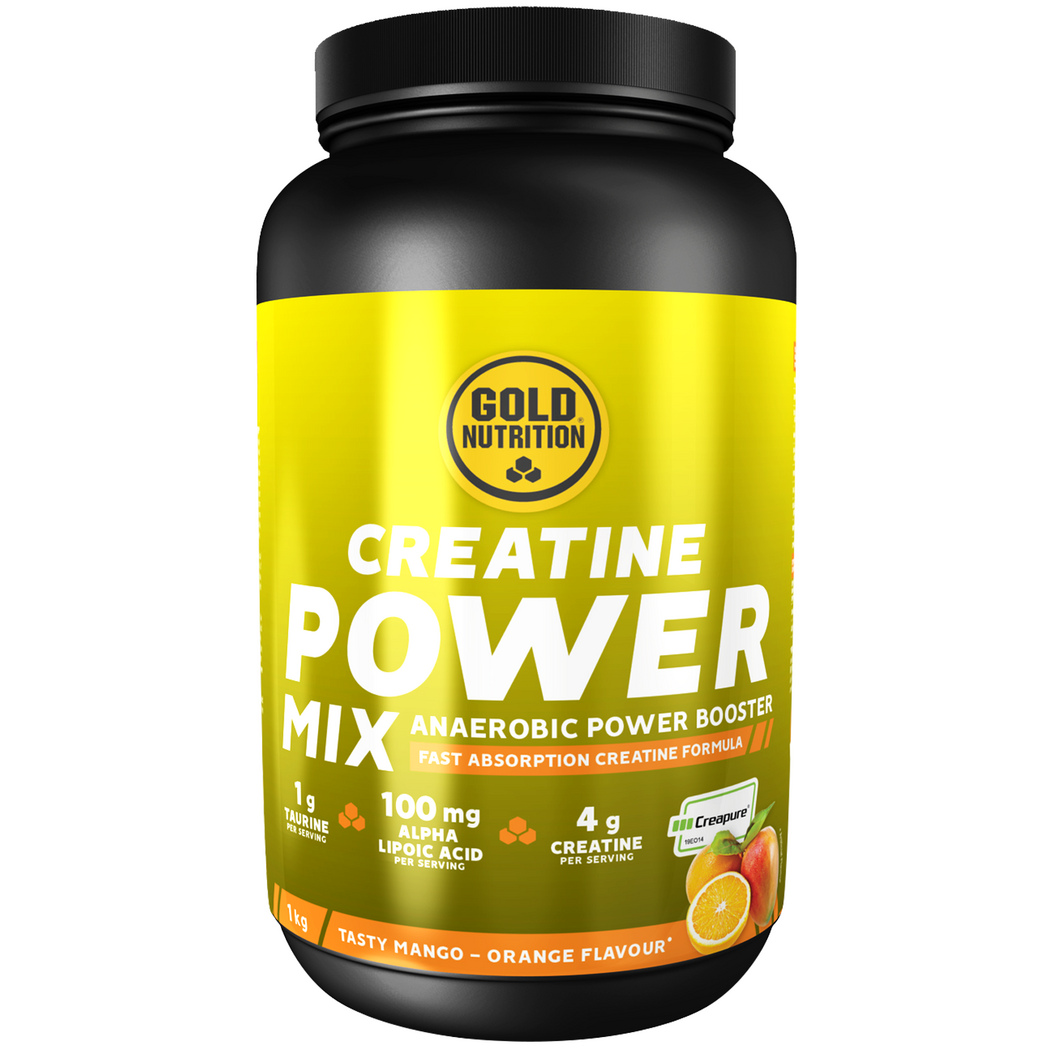 Creatine Power Mix Manga Laranja 1kg GoldNutrition | Enetural.com