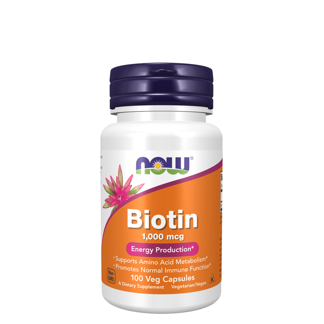 Biotina (vitamina h) - NOW | Enetural.com