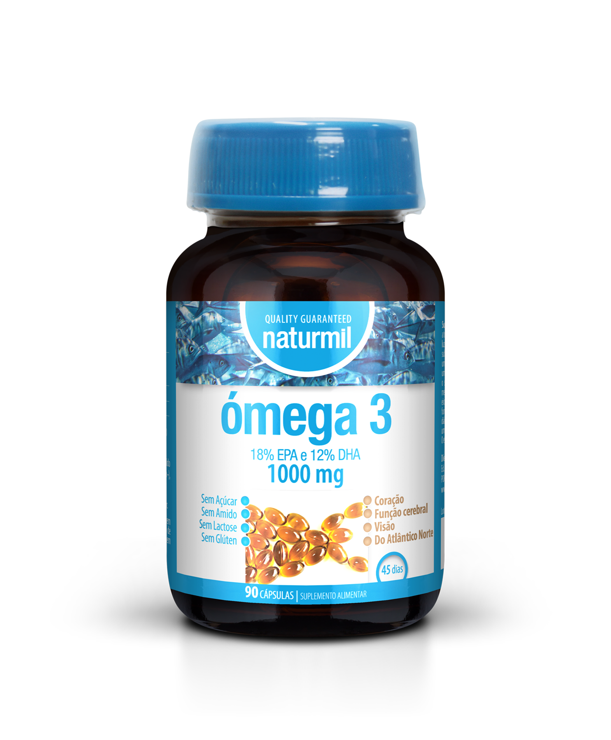 Naturmil - Omega 3 1000mg 90 cápsulas | Enetural.com