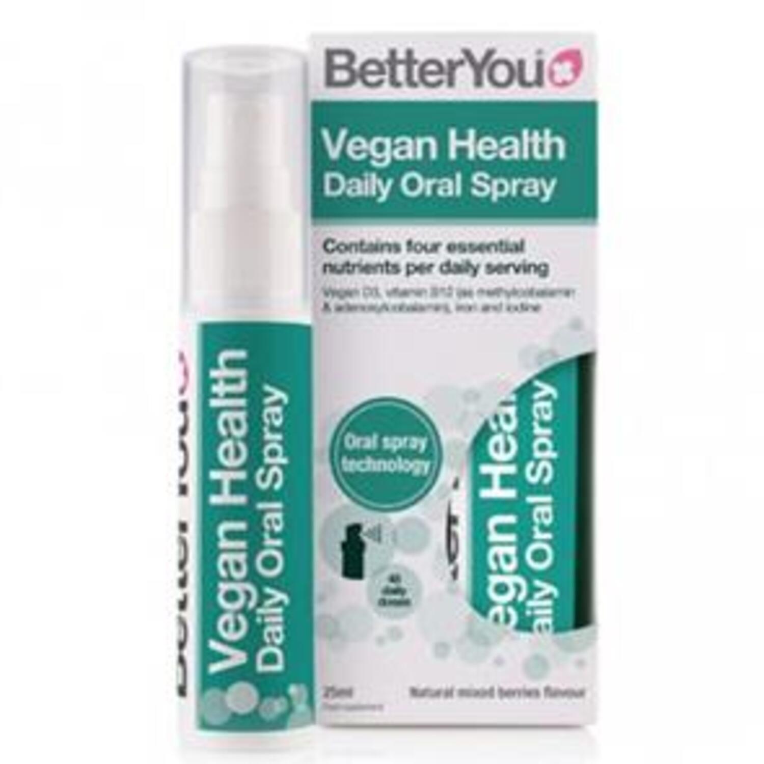 BetterYou - Spray Oral de Vitamina D3, B12, Ferro e Iodo 25ml ...